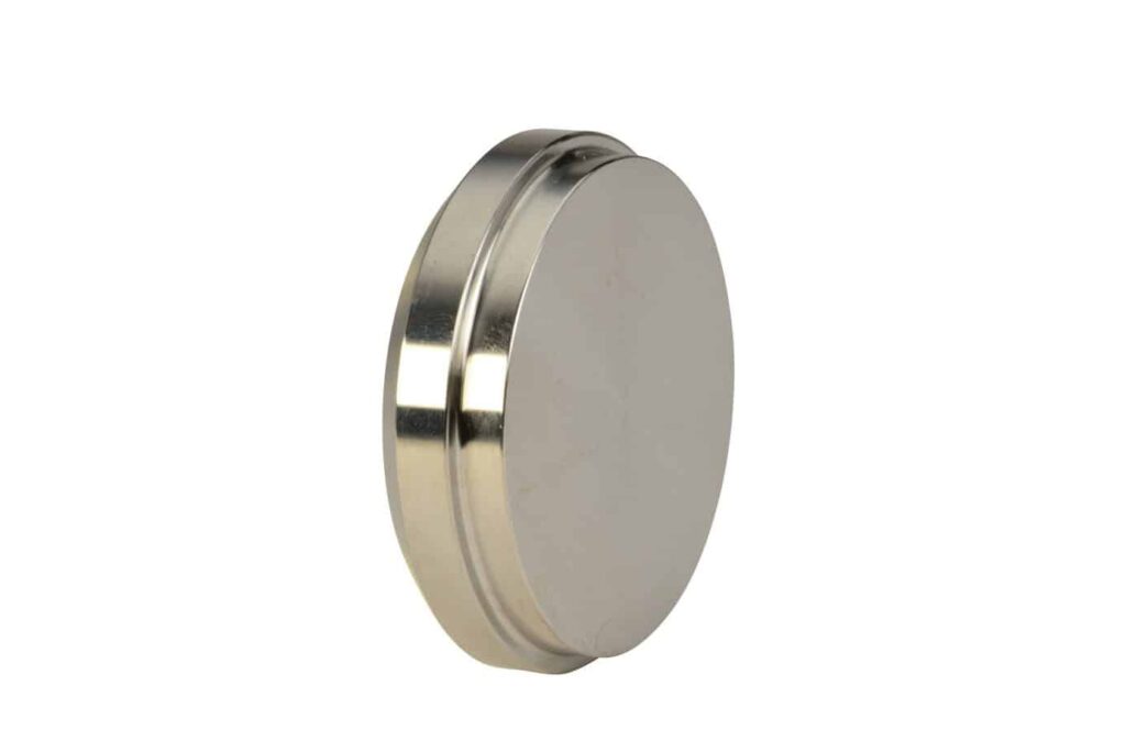 Bevel Seat End Caps - Plain Solid | Badger Sanitary and Stainless